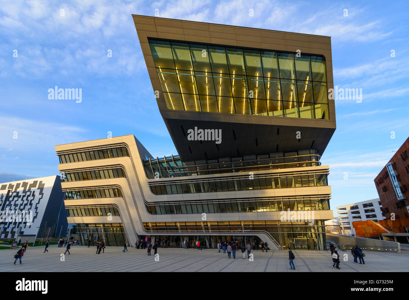 Campus WU Vienna University of Economics : Library & Learning Center ...