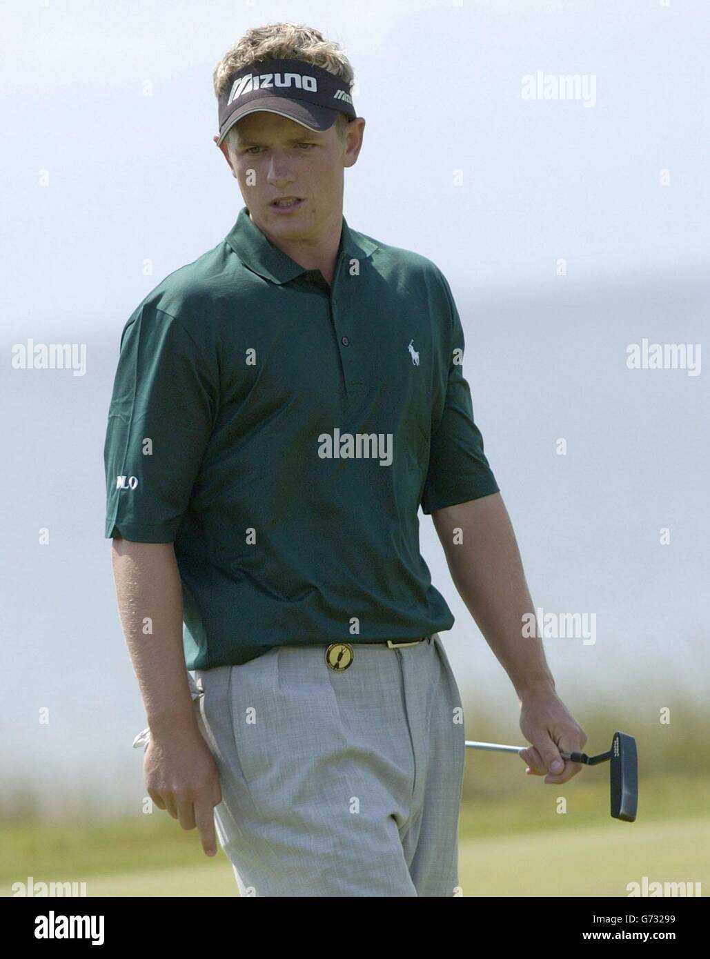 Luke Donald during a practice round Stock Photo - Alamy