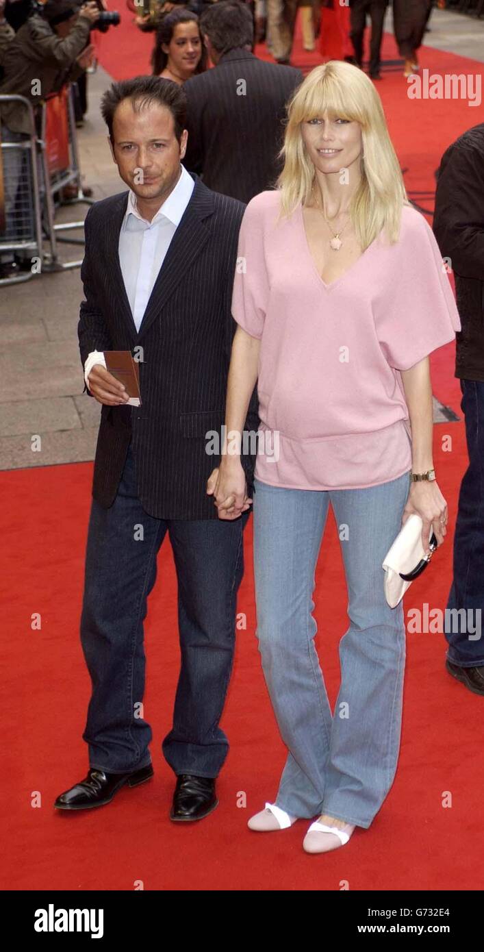 Claudia Schiffer Spider-Man 2 premiere Stock Photo - Alamy