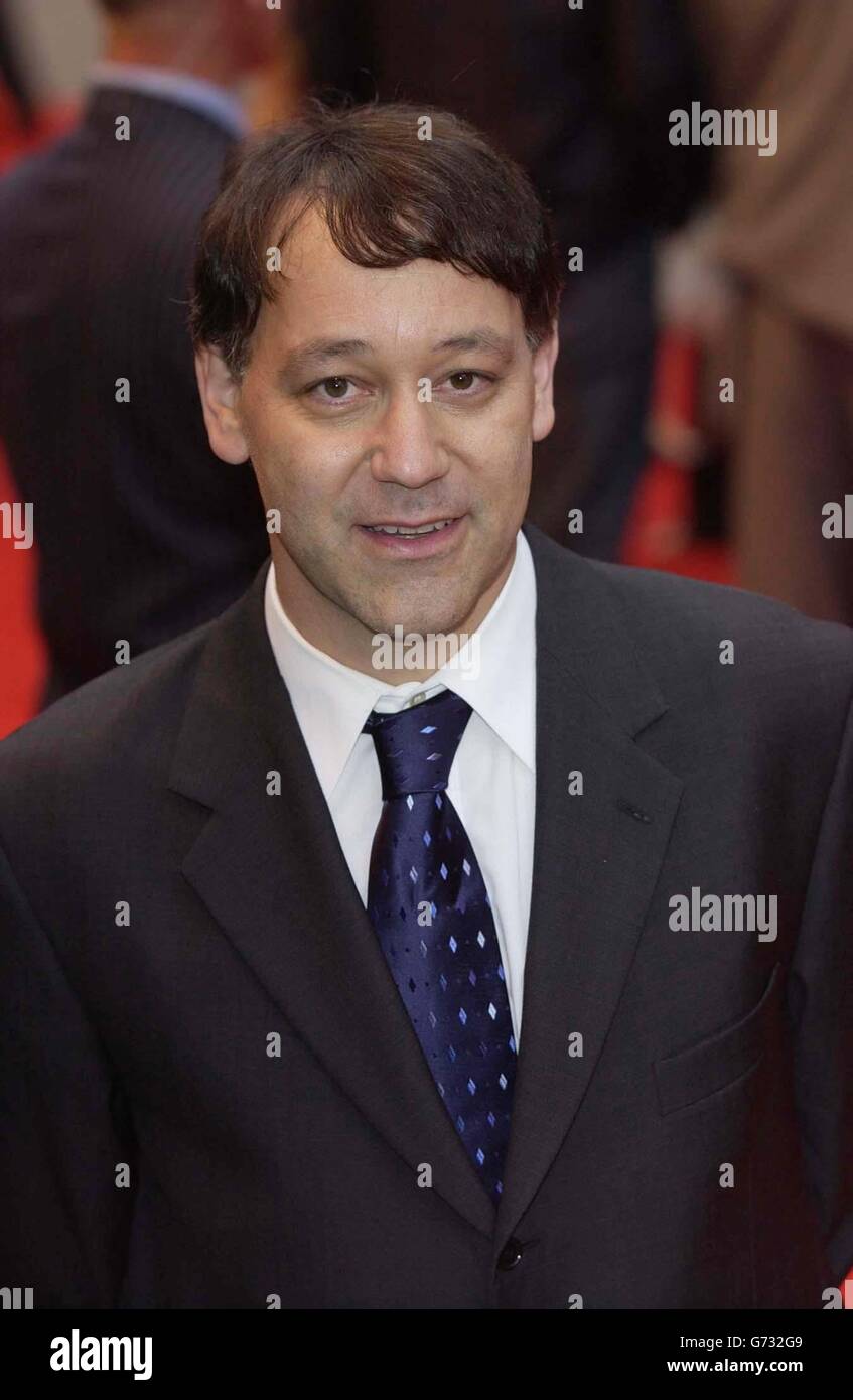 Sam Raimi UK Spiderman Two Premiere Stock Photo - Alamy