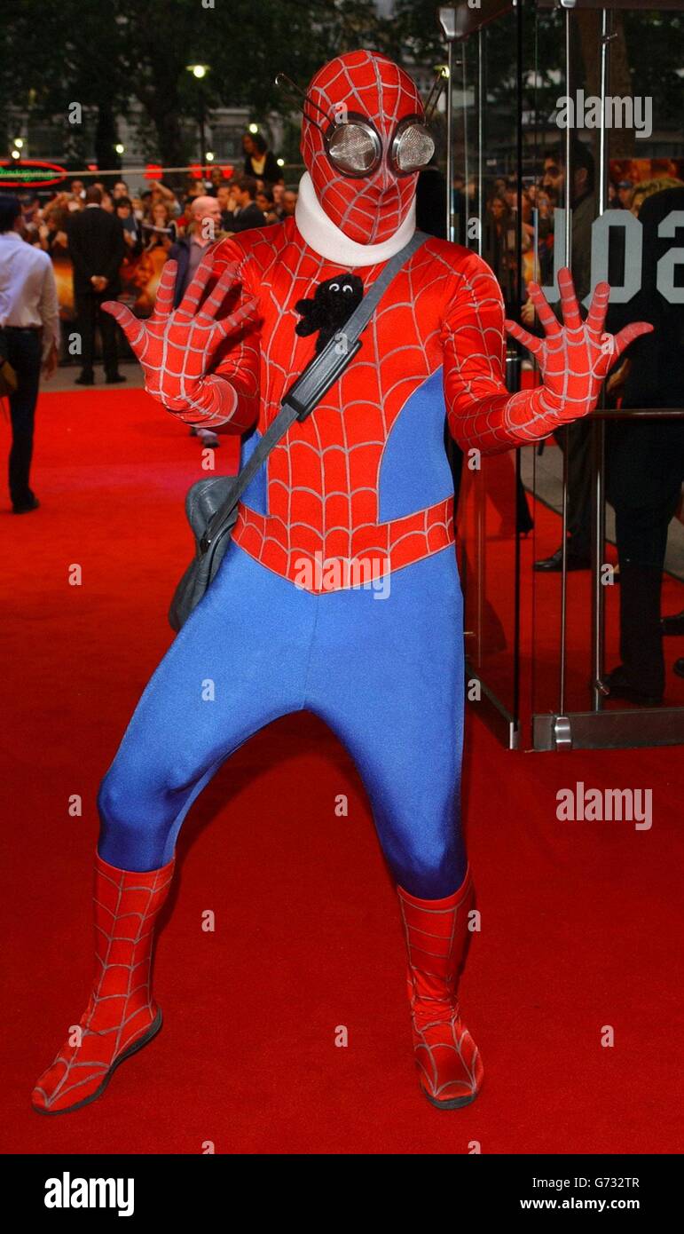 Avid Merrion from Bo Selecta arrives for the UK gala premiere of Spider ...