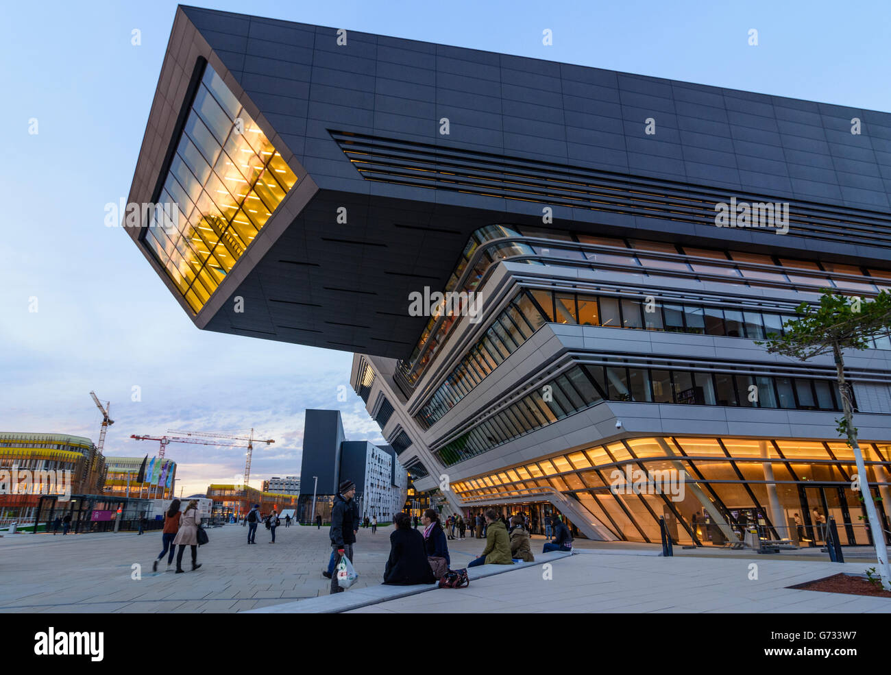 Campus WU Vienna University of Economics : Library & Learning Center ...