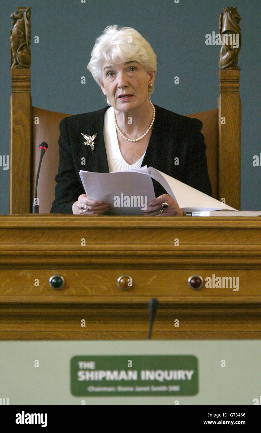 Shipman report hi-res stock photography and images - Alamy