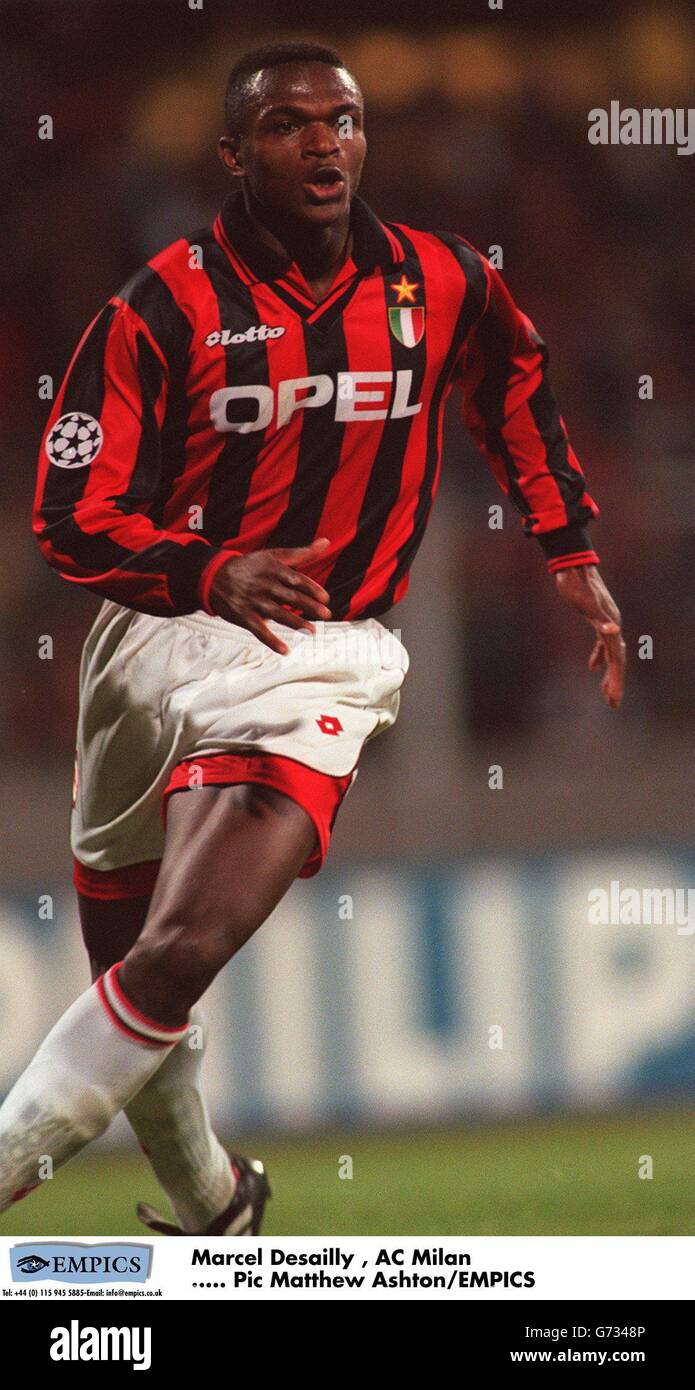 Soccer - UEFA Champions League - Rosenborg BK v AC Milan Stock Photo ...