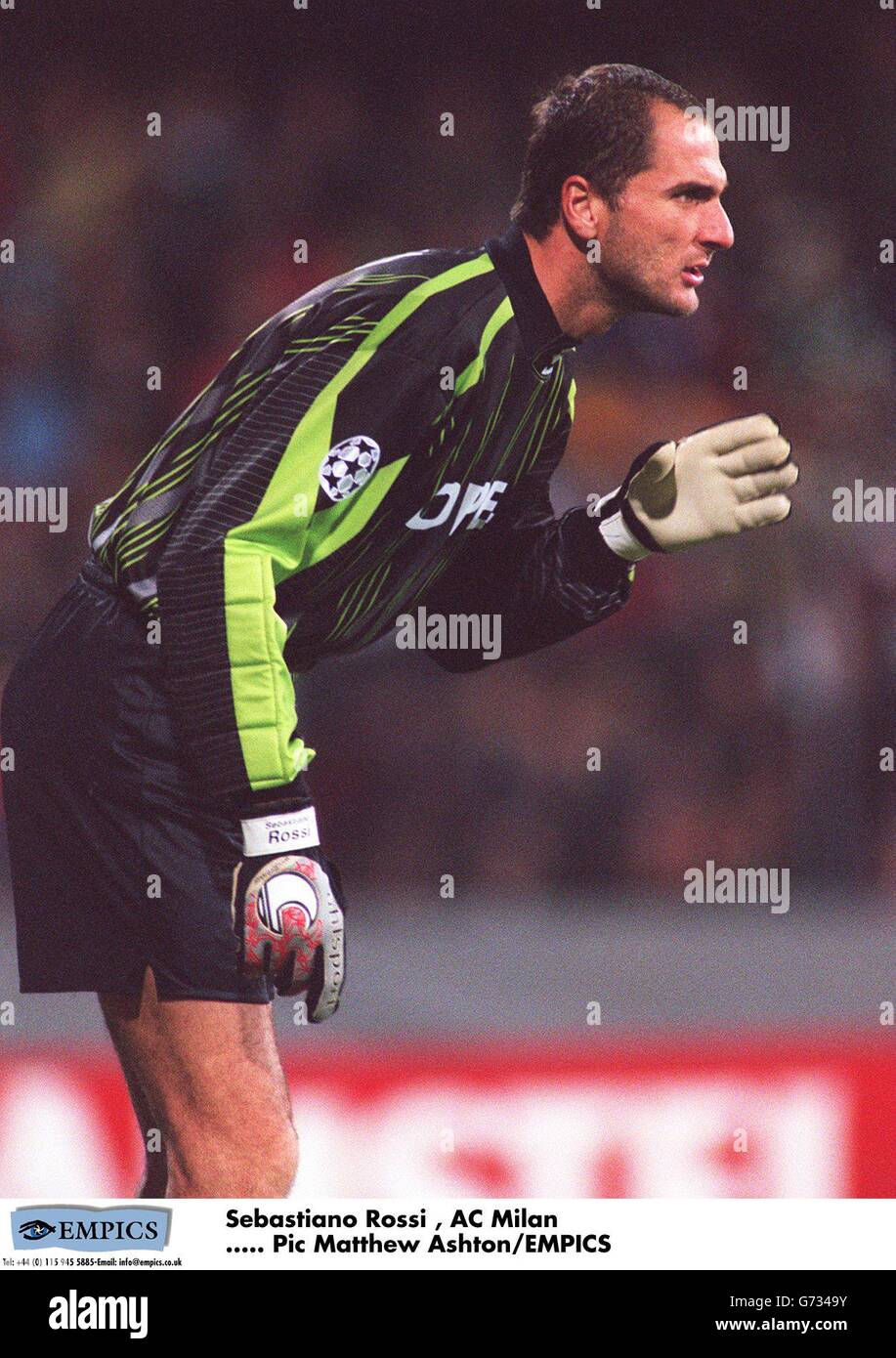 Soccer - UEFA Champions League - Rosenborg BK v AC Milan Stock Photo ...