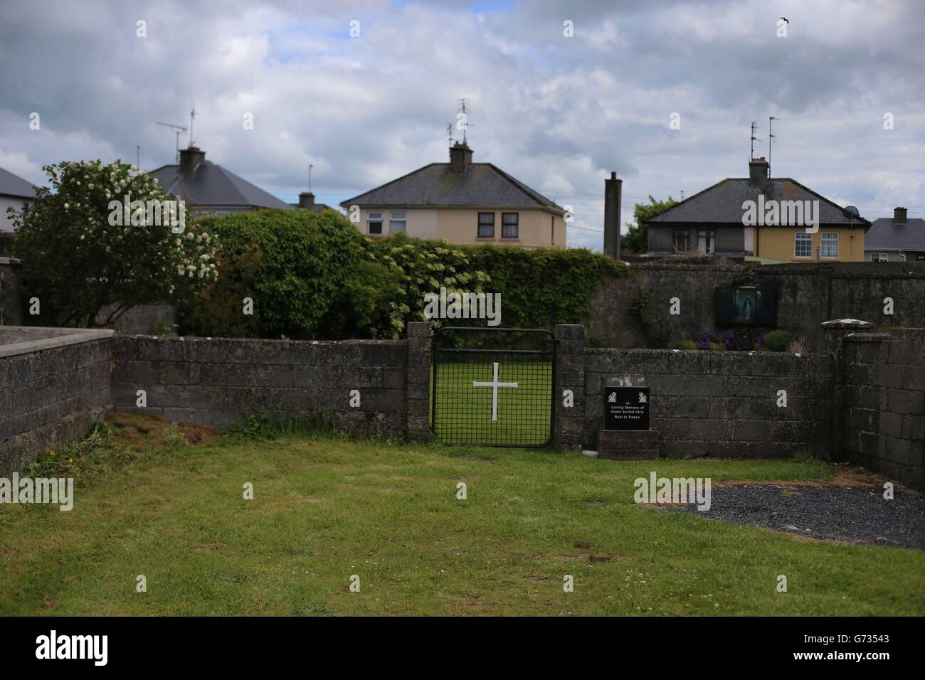 The site of a mass grave for children who died in the Tuam mother and ...