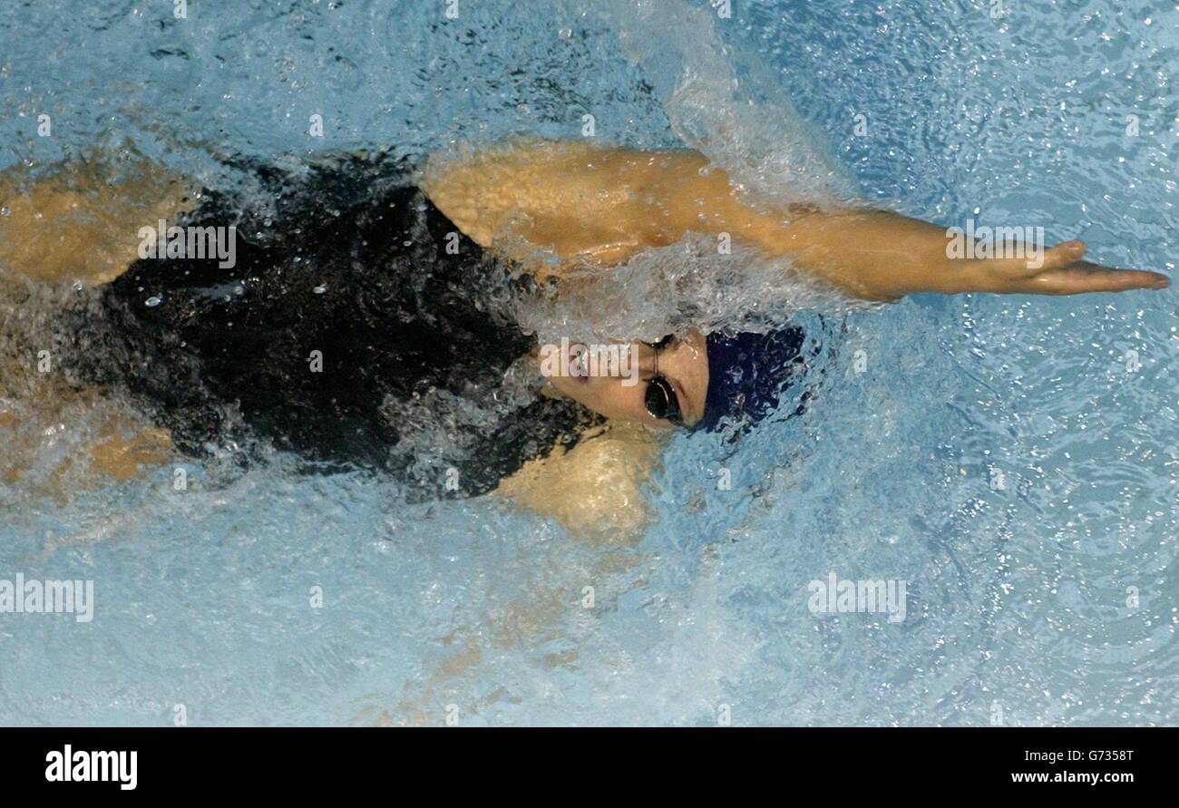 National Swimming championships Stock Photo - Alamy