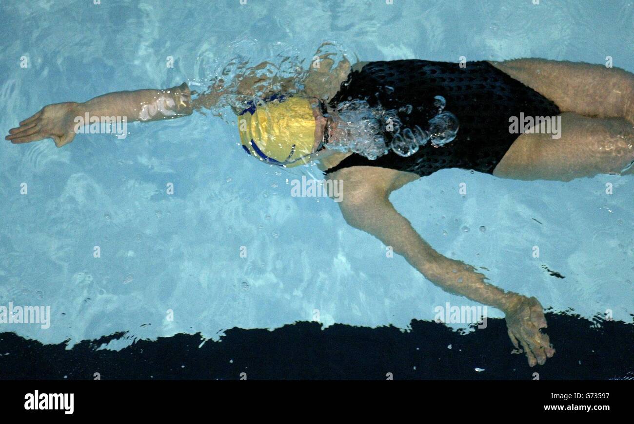 National Swimming championships Stock Photo - Alamy