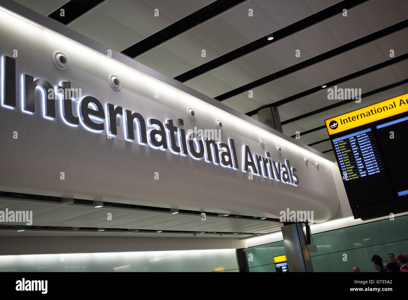 Terminal 2 opens at Heathrow airport Stock Photo - Alamy