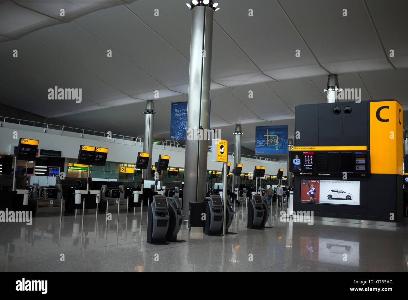 Terminal 2 opens at Heathrow airport Stock Photo - Alamy