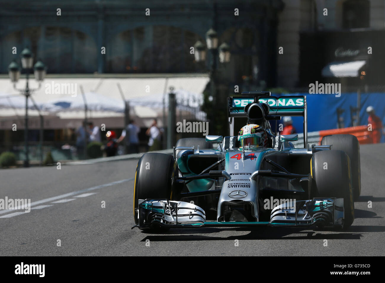 Mercedes lewis hamilton 2014 monaco grand prix circuit de monaco hi-res ...