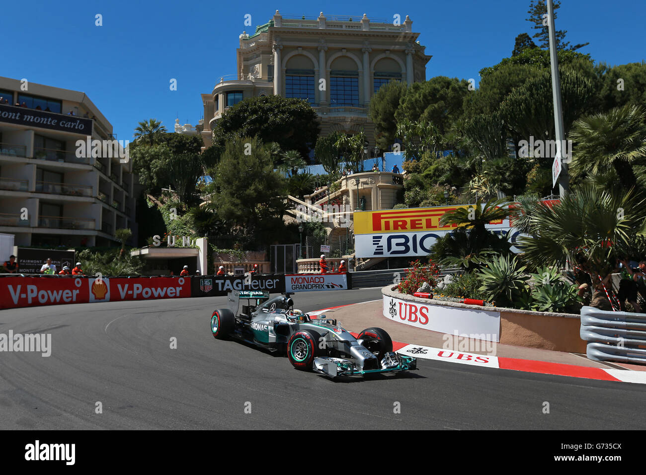 Mercedes lewis hamilton 2014 monaco grand prix circuit de monaco hi-res ...