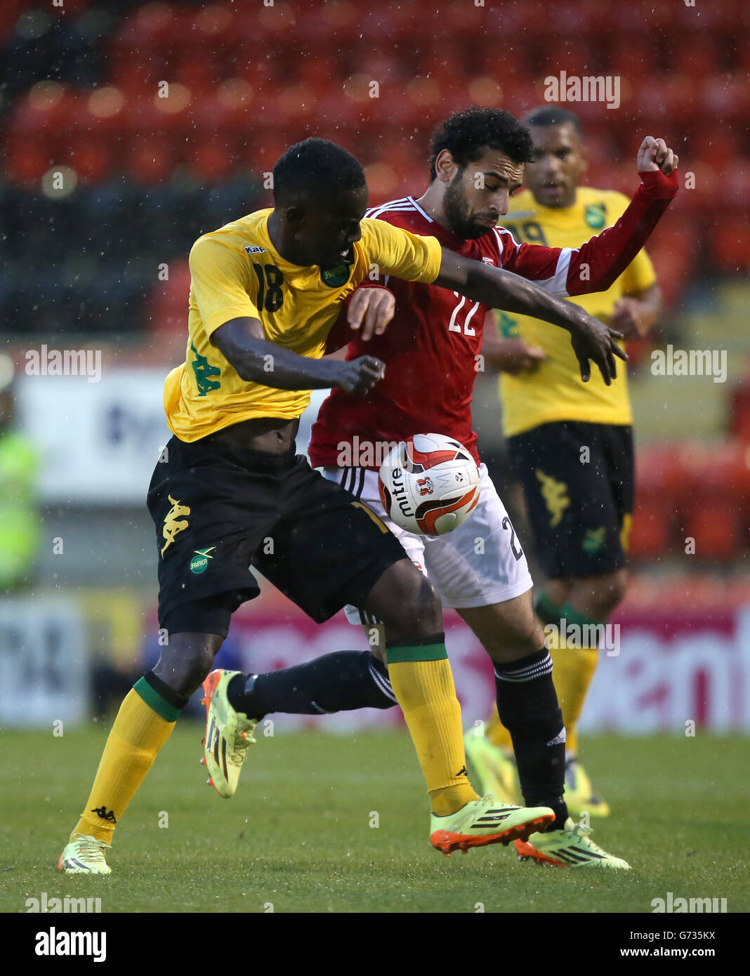 Soccer - International Friendly - Jamaica v Egypt - Matchroom Stadium ...
