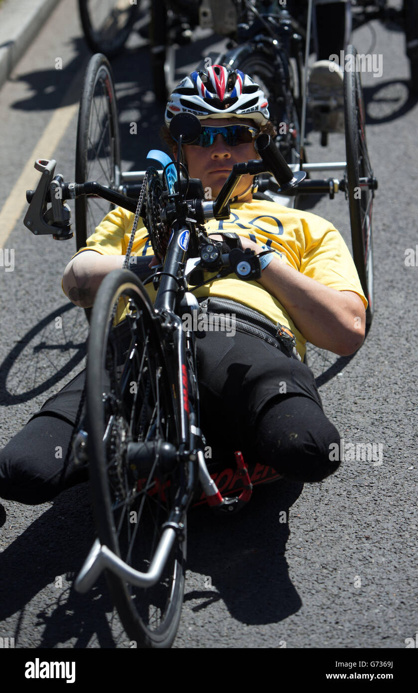 Hero Ride - London Stock Photo - Alamy