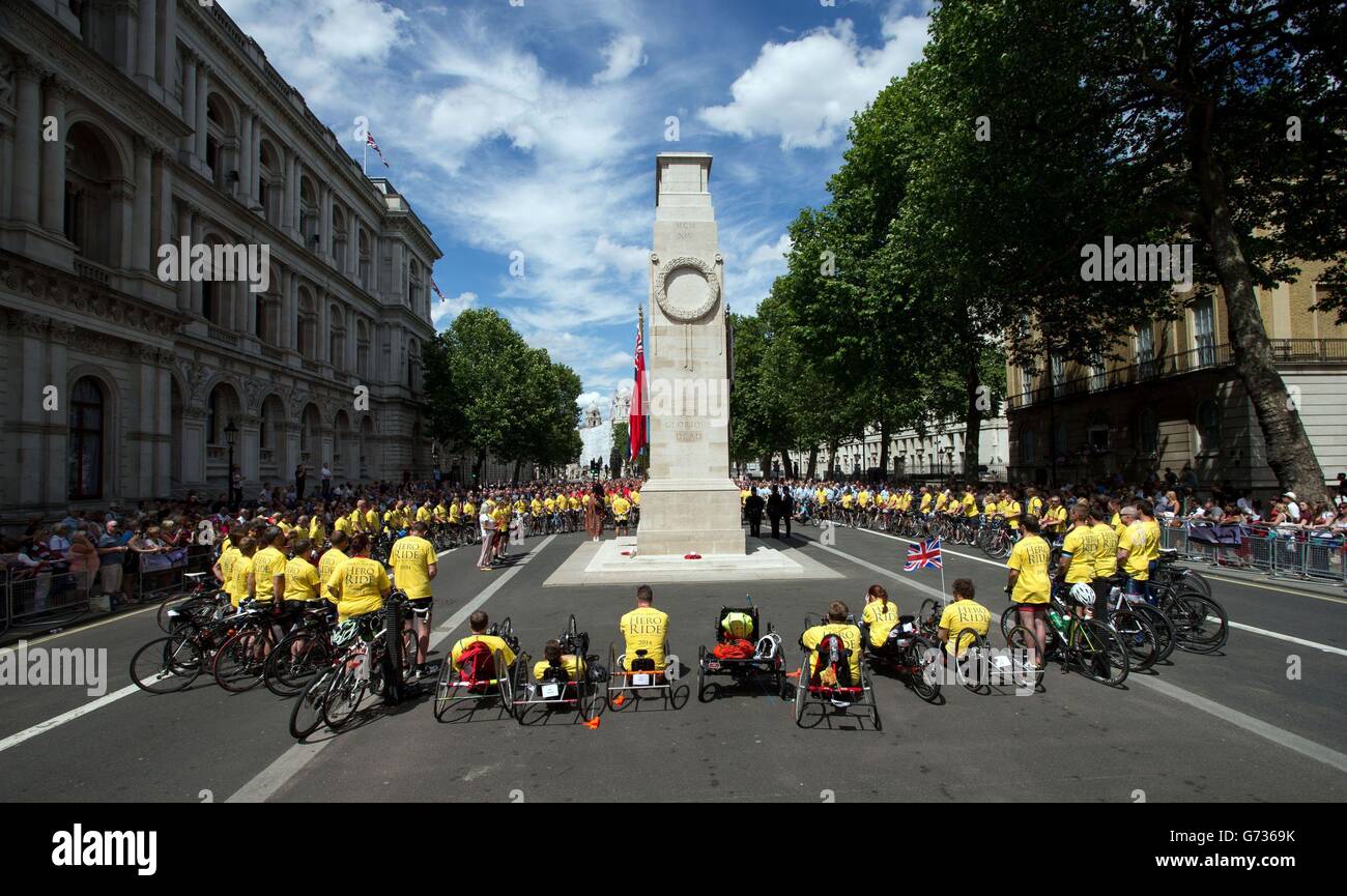 Hero Ride - London Stock Photo - Alamy