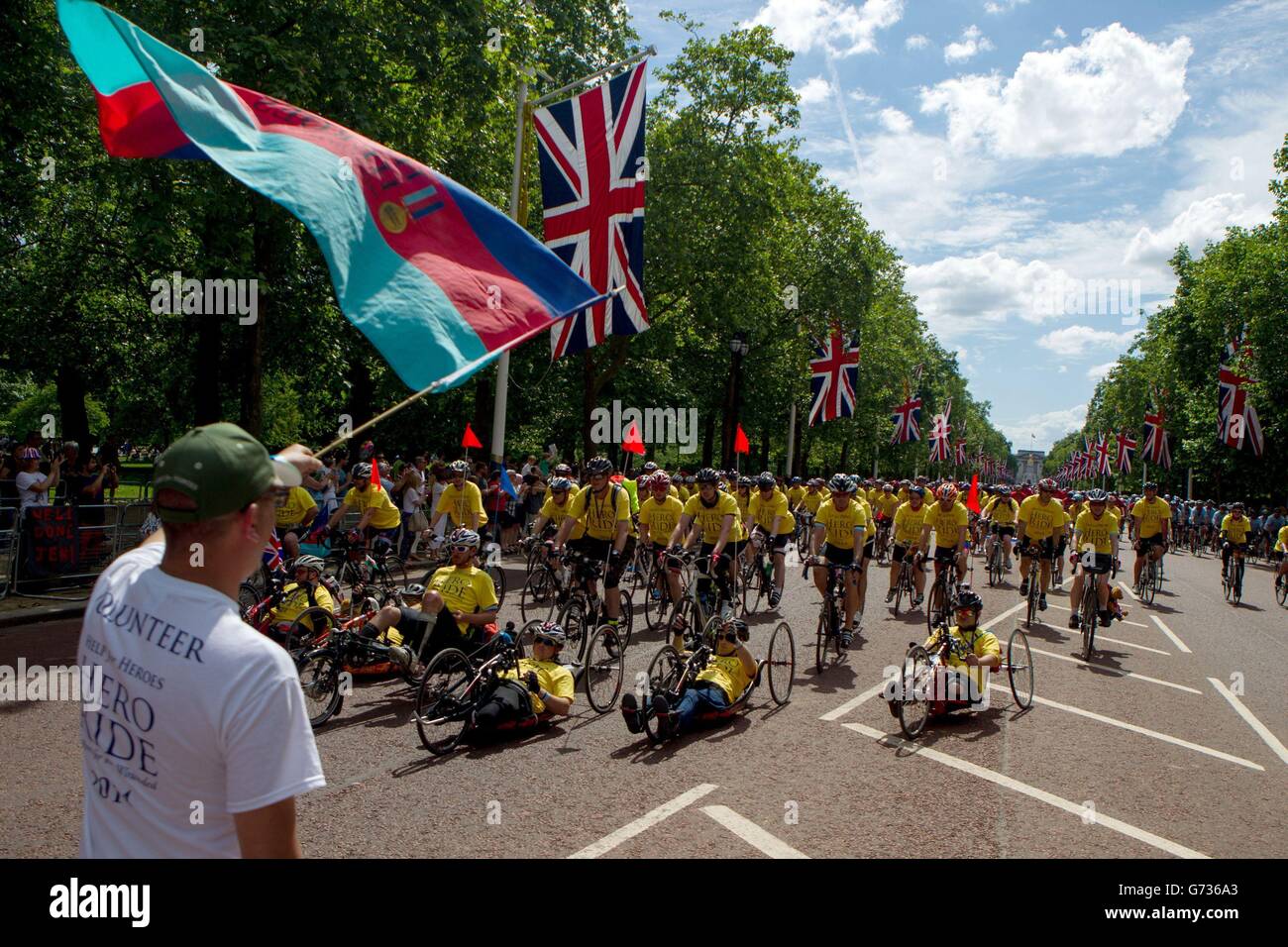 Hero Ride - London Stock Photo - Alamy