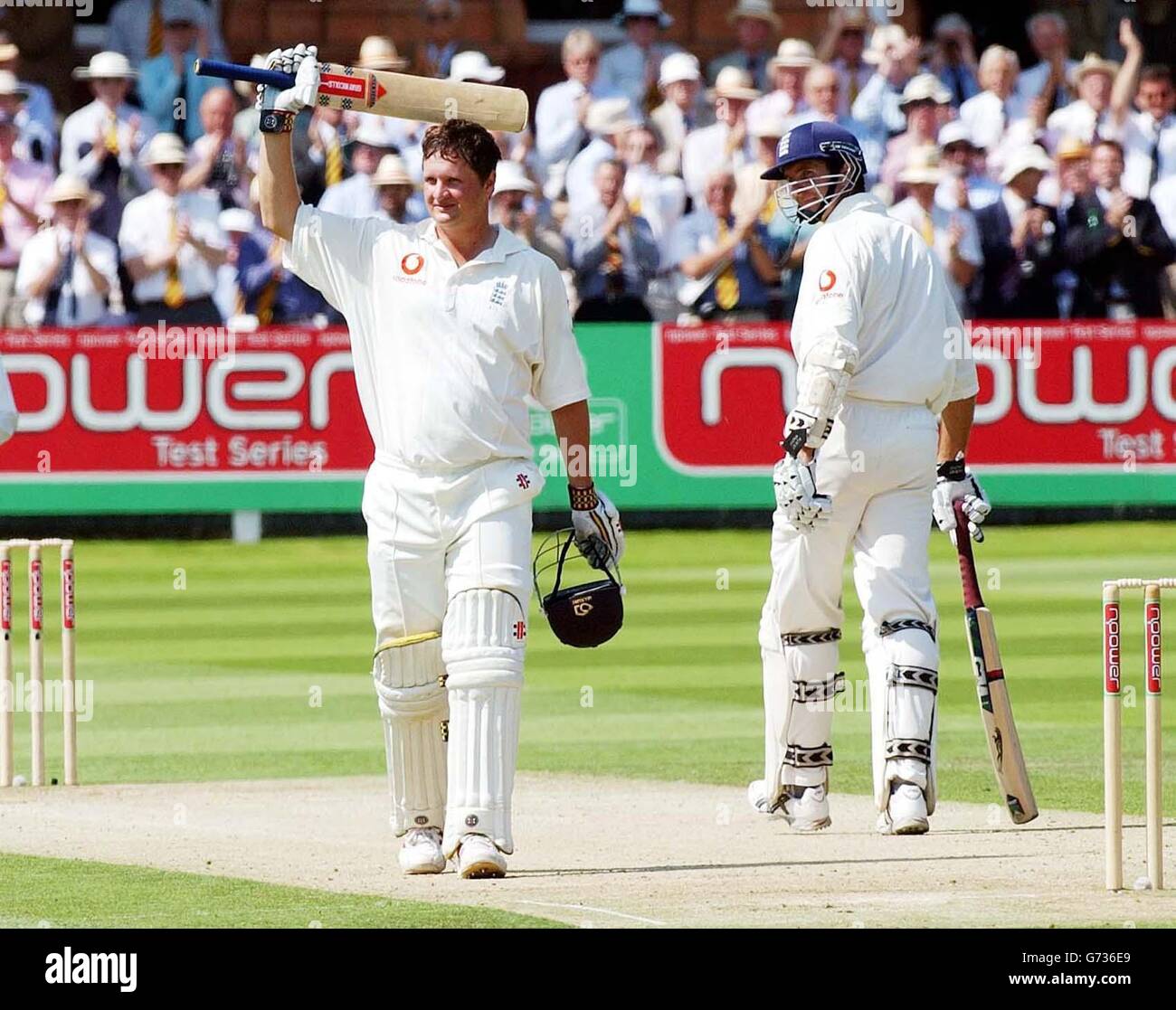 Cricket Action Robert Key High Resolution Stock Photography and Images ...