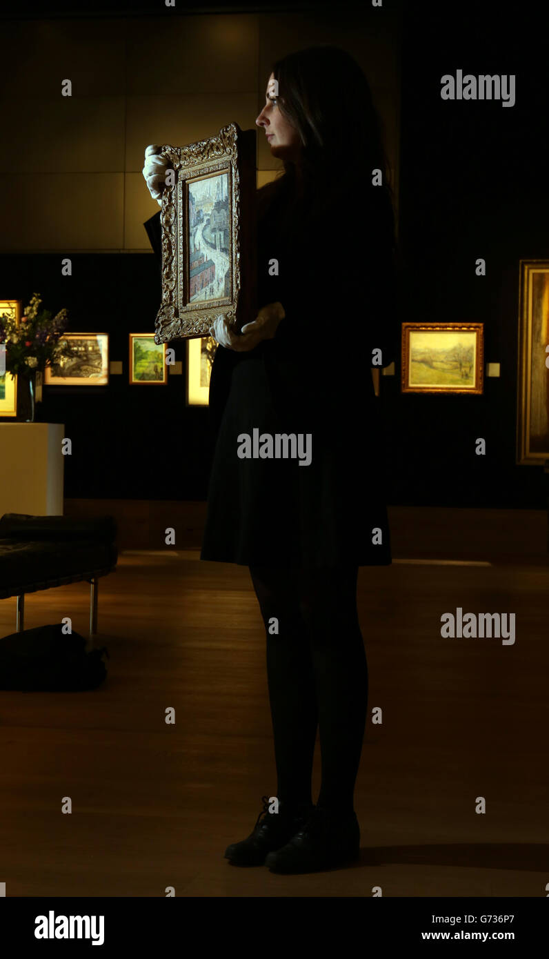 Bonhams auction of british art hi-res stock photography and images - Alamy