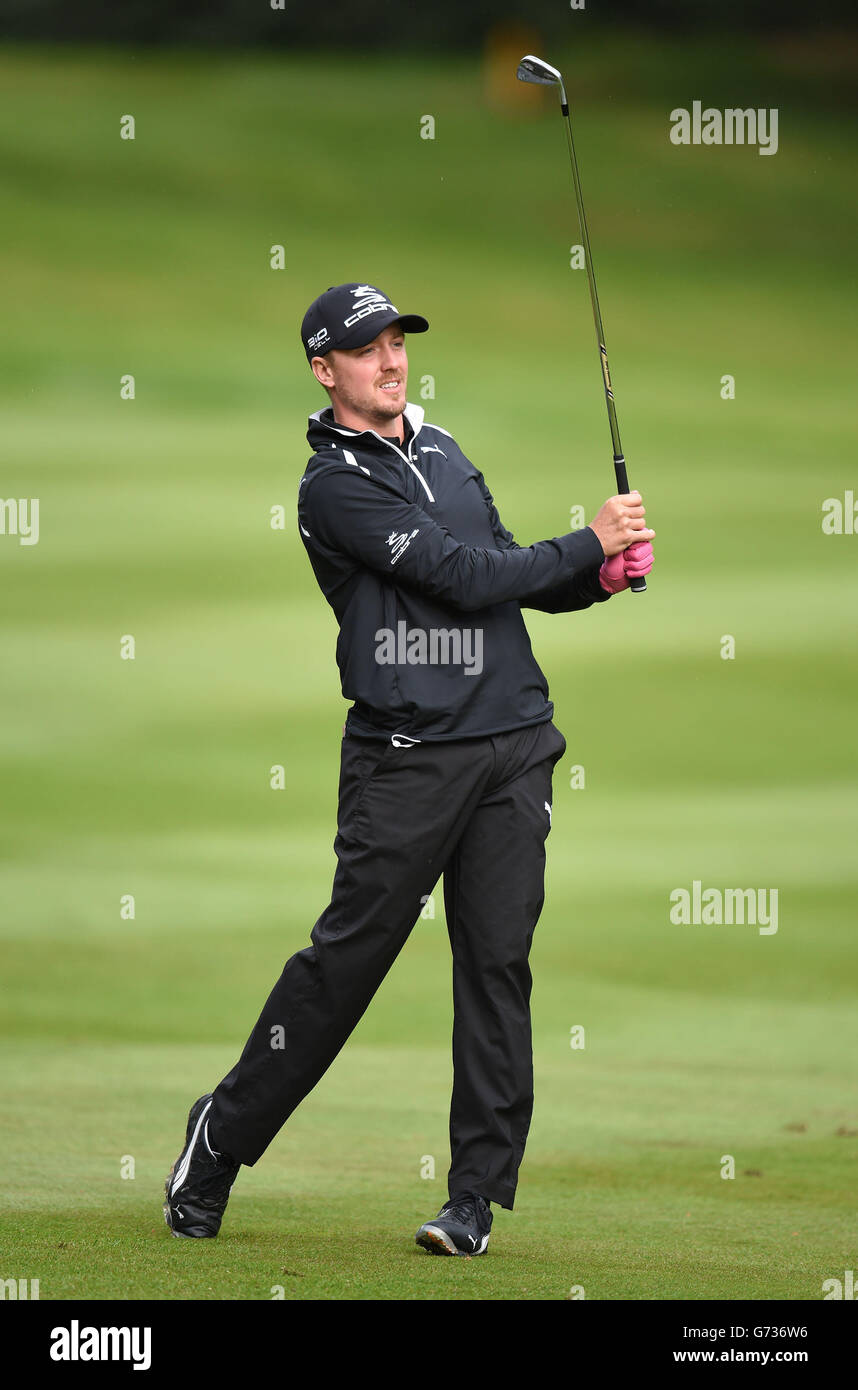 Sweden's Jonas Blixt during day one of the BMW PGA Championship at the ...