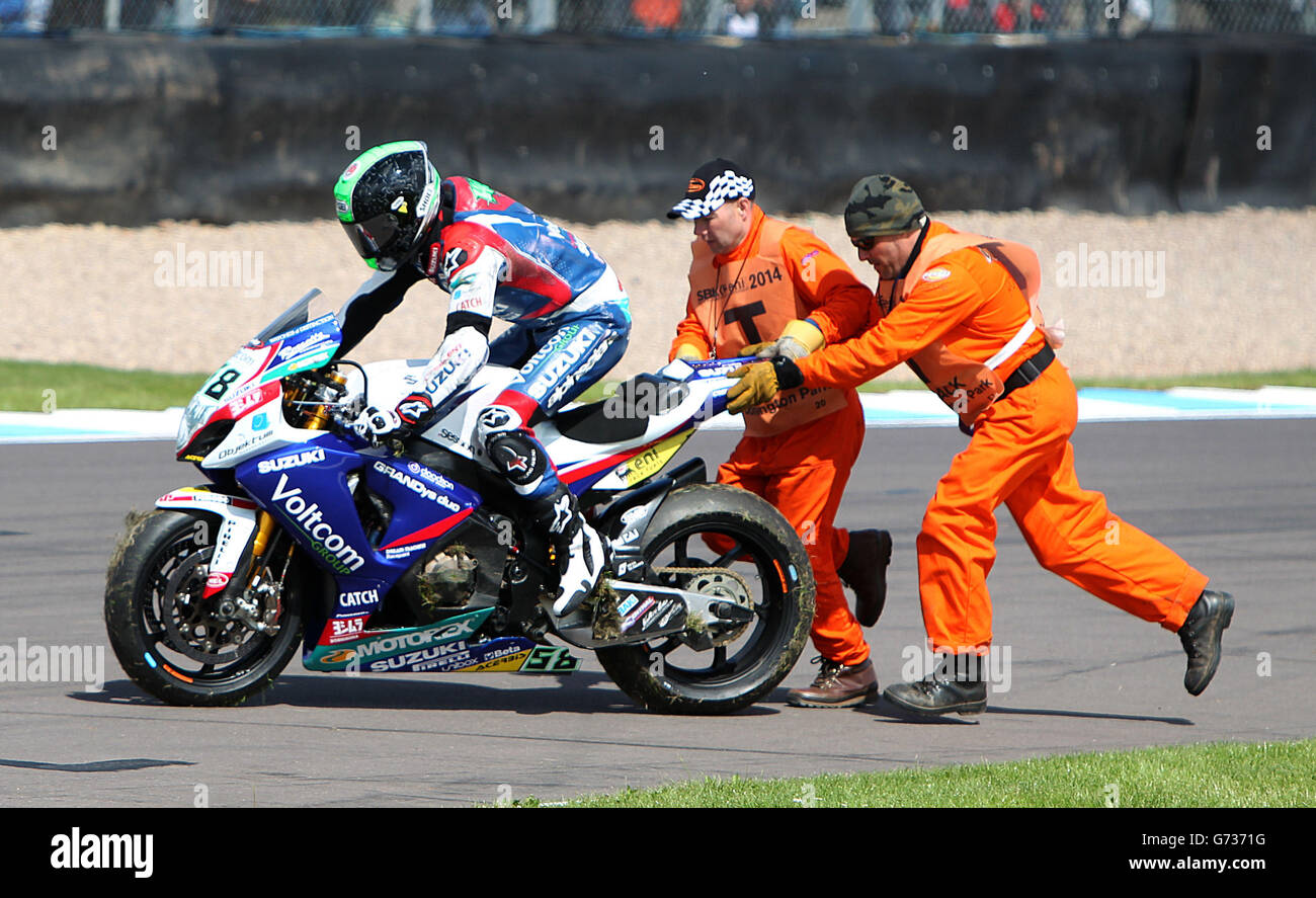 Motor Racing - Superbike FIM World Championship - Round Five - Race Day ...