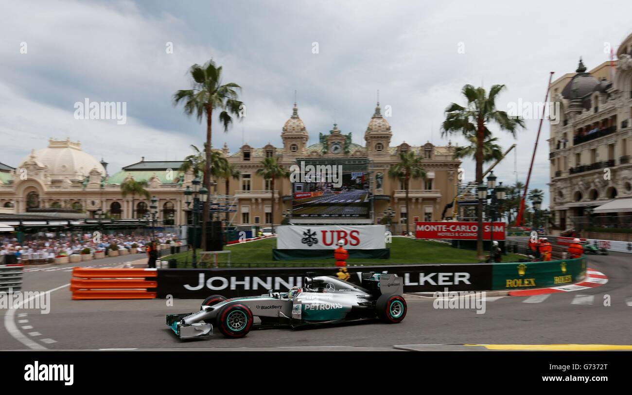 Mercedes lewis hamilton 2014 monaco grand prix circuit de monaco hi-res ...