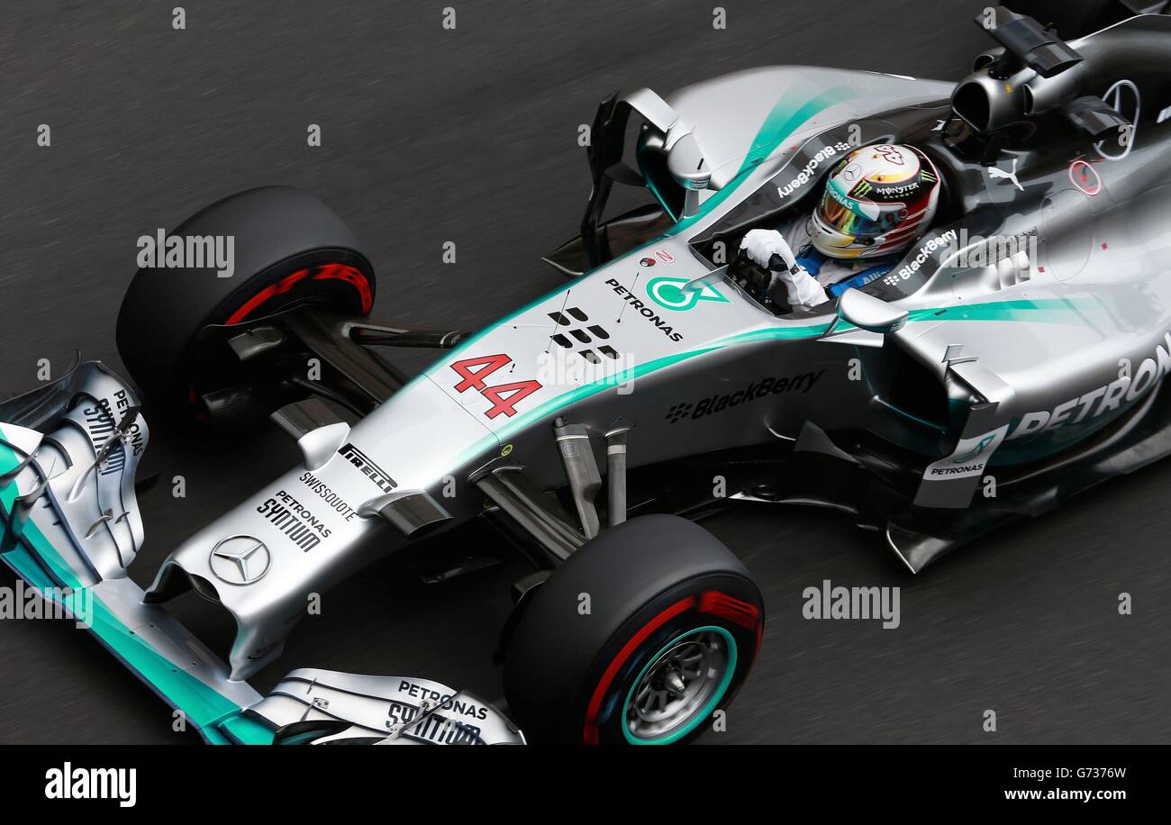 Mercedes lewis hamilton 2014 monaco grand prix circuit de monaco hi-res ...