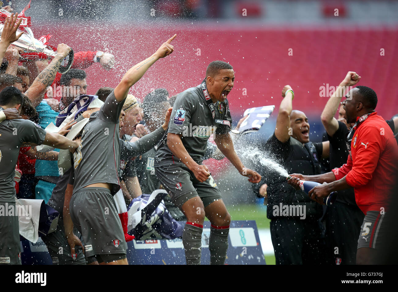 Rotherham uniteds james tavernier hi-res stock photography and images ...