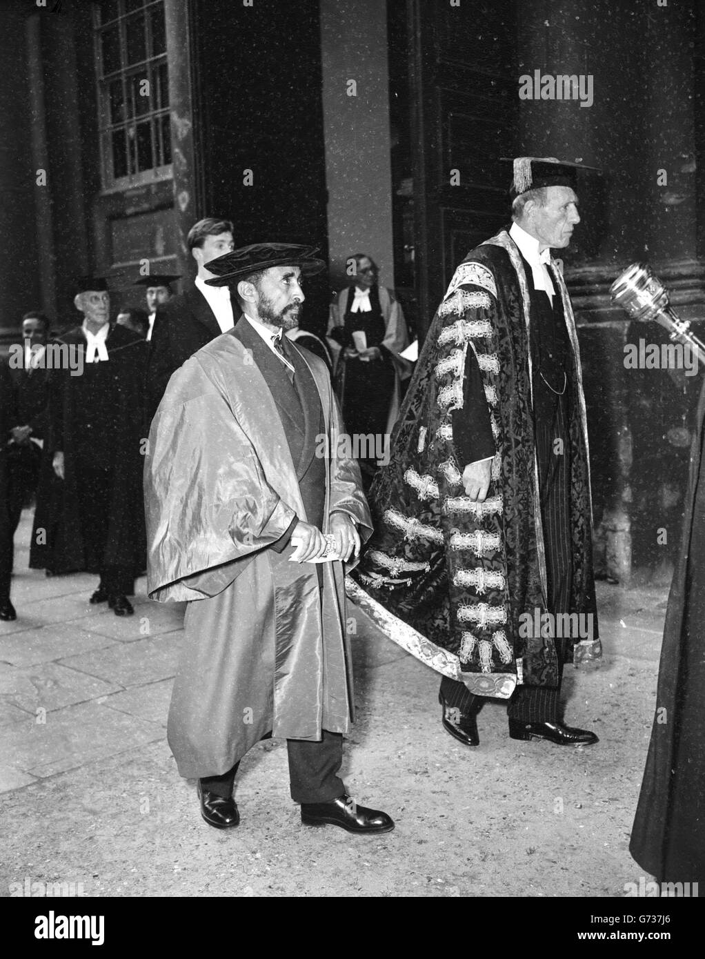 State visit emperor haile selassie hi-res stock photography and images ...