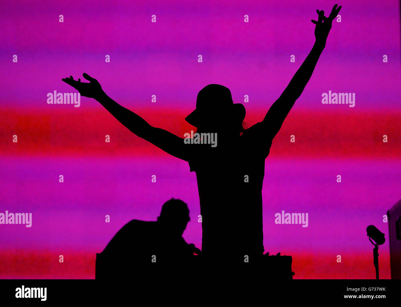 Sergio Pizzorno of Kasabian performing during Radio 1's Big Weekend at ...