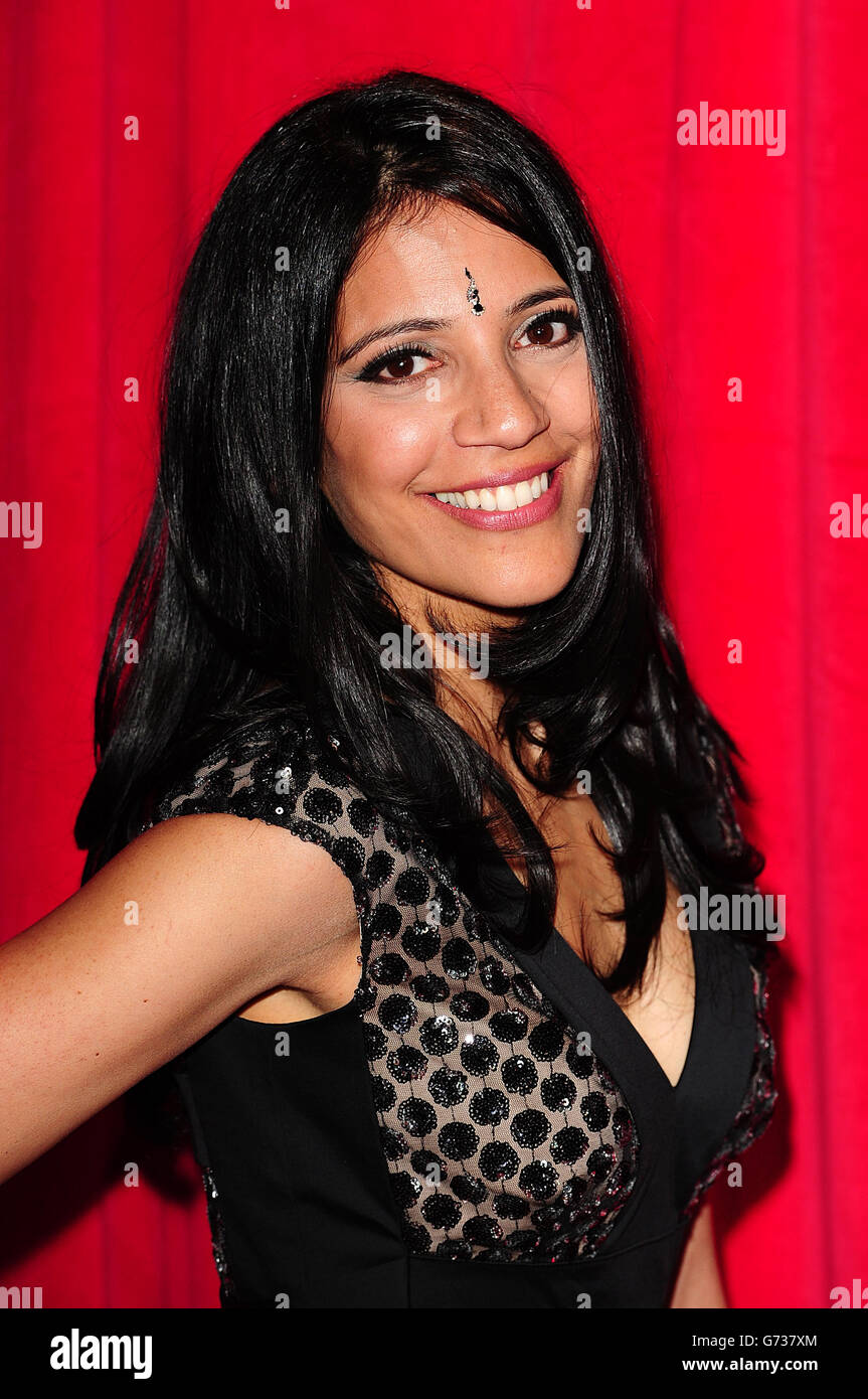 The British Soap Awards - London. Vineeta Rishi arriving for the 2014 ...