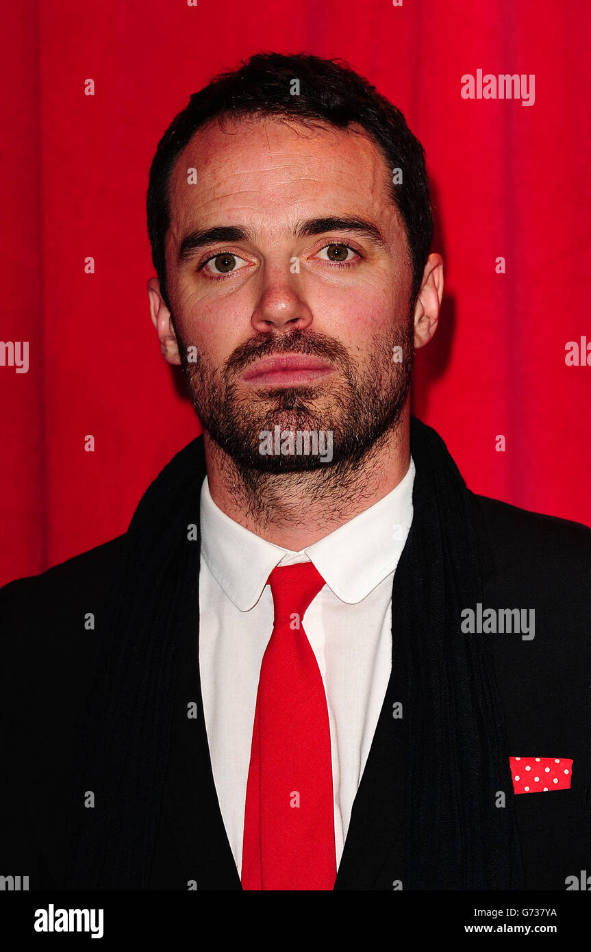 Joseph Thompson arriving for the 2014 British Soap Awards at The ...