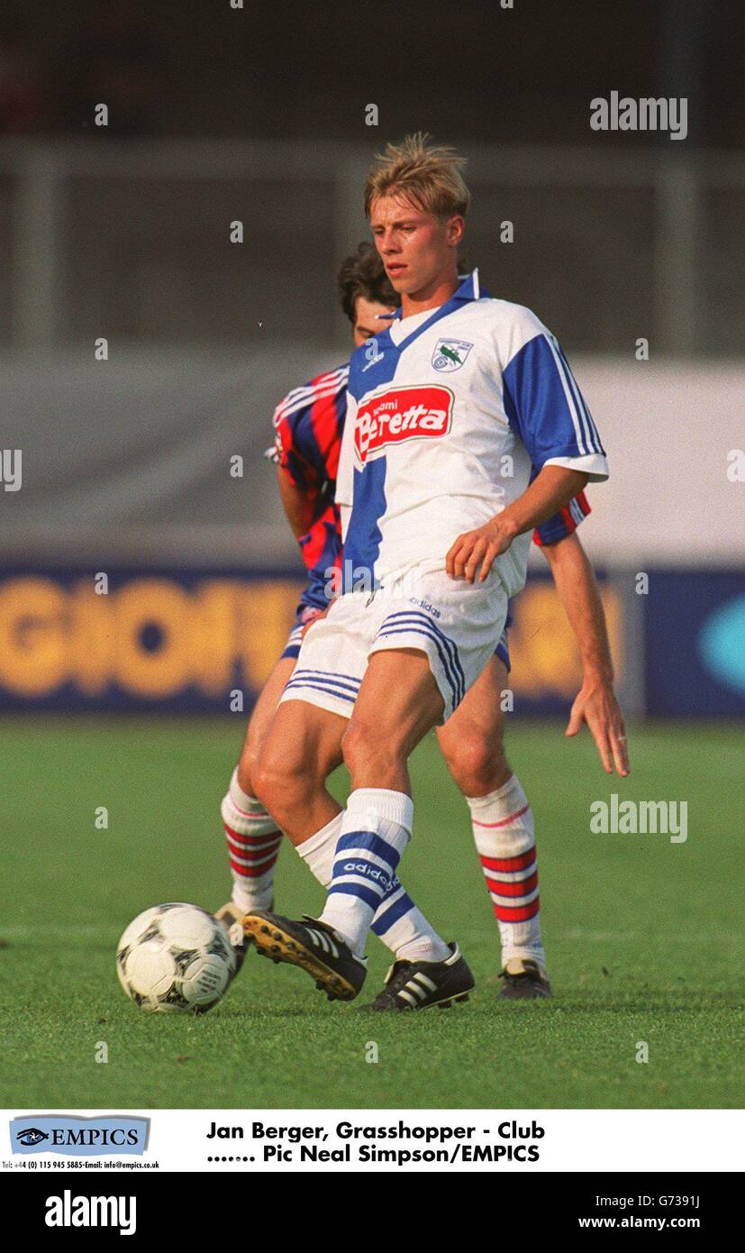 Soccer - Bayern Munich v Grasshopper - Club. Jan Berger, Grasshopper ...