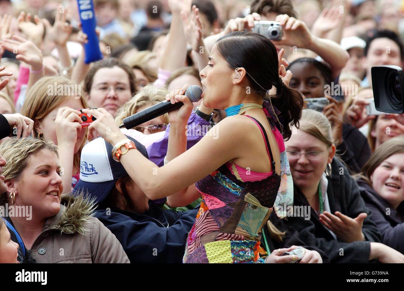 Capital Radio Party In The Park concert Stock Photo - Alamy