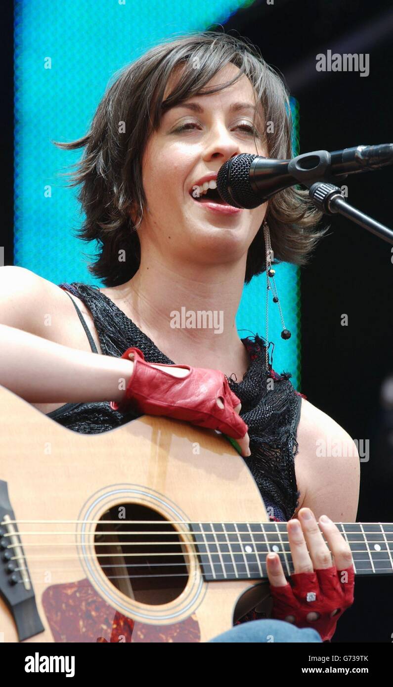 Capital Radio Party In The Park concert Stock Photo - Alamy