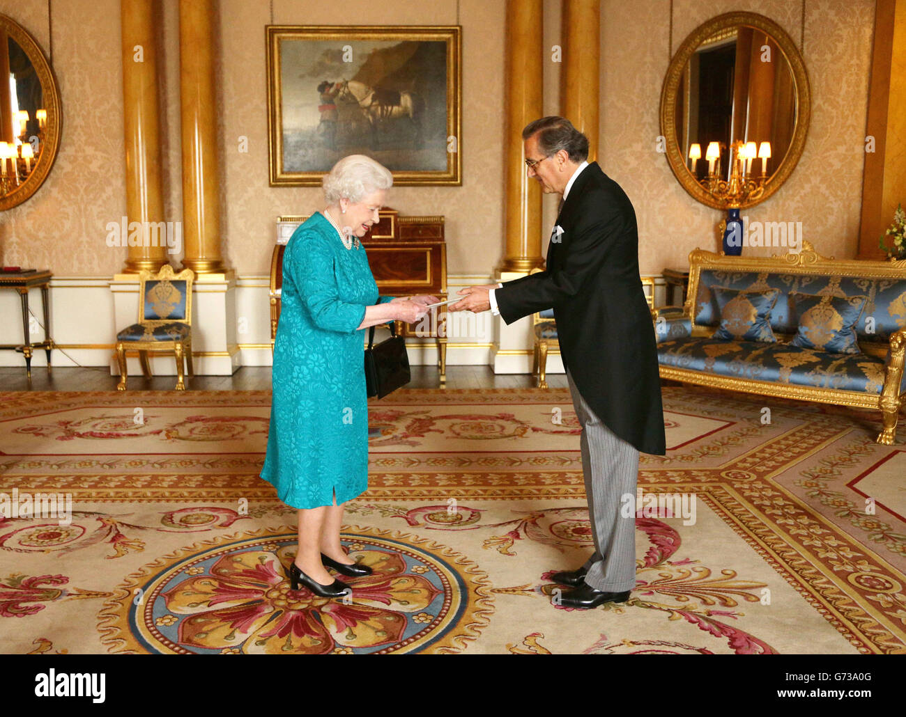 His Excellency Mr Nestor Osorio Londono from the Republic of Colombia ...