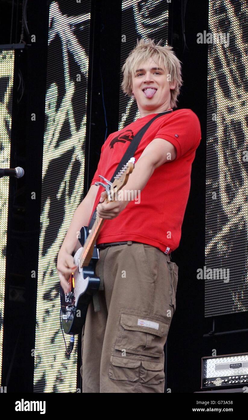 McFly Party In The Park Stock Photo - Alamy