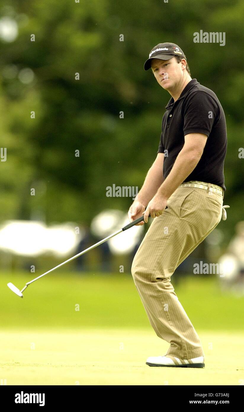 Marcus Fraser - Scottish Open Stock Photo - Alamy