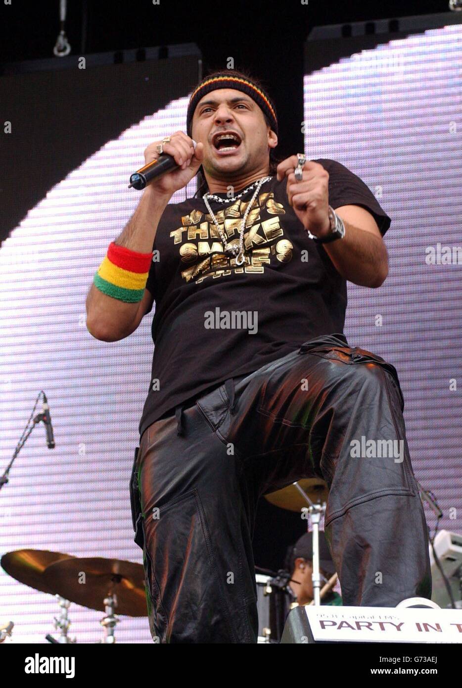 Sean Paul Party in the Park Stock Photo - Alamy