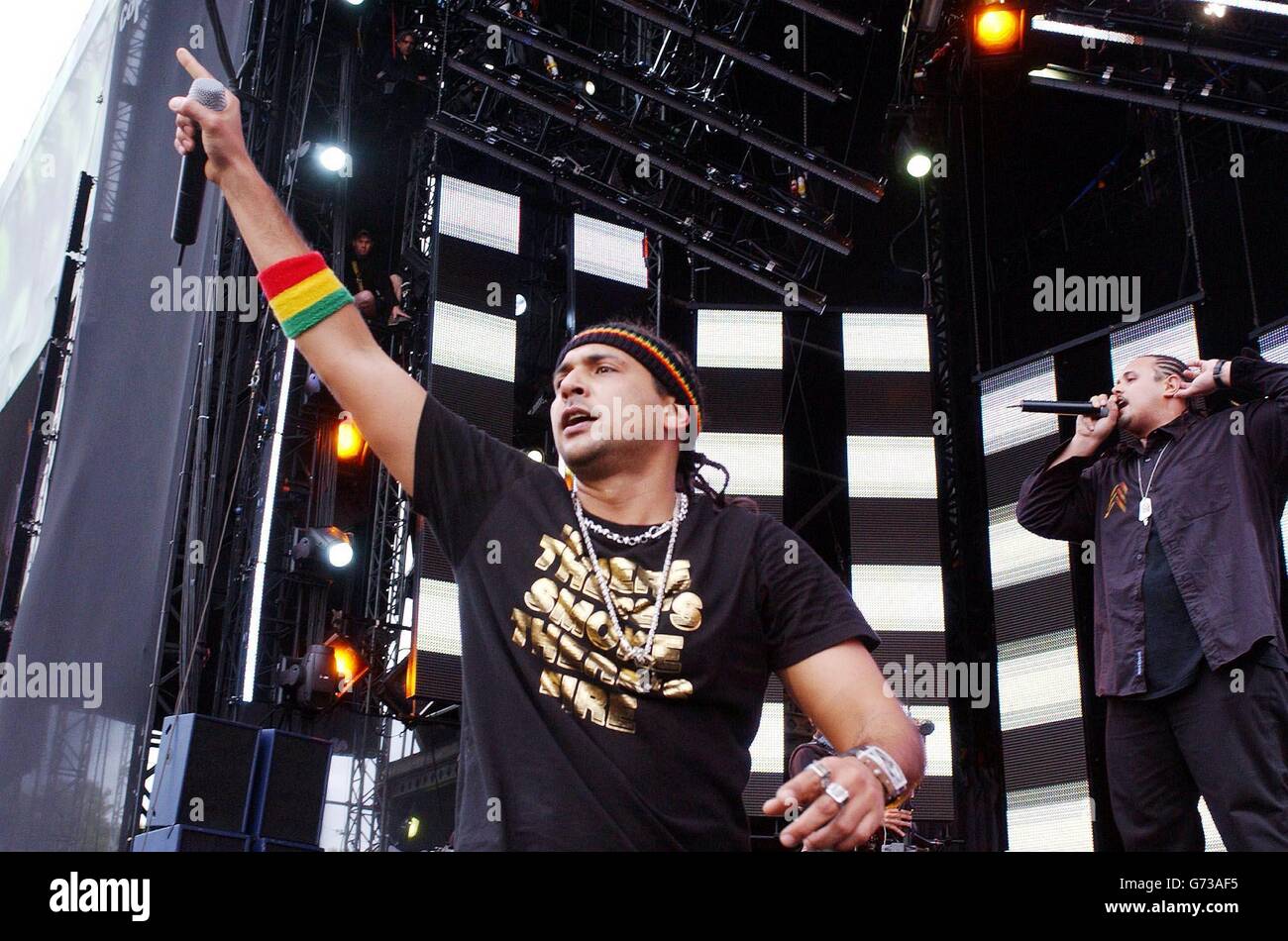 Sean Paul Party in the Park Stock Photo - Alamy