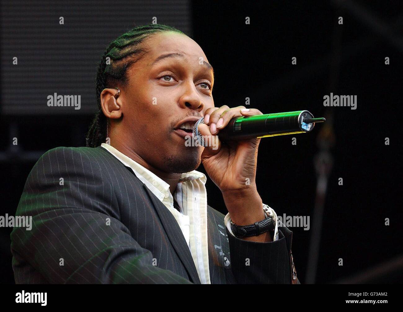 Singer Lemar performs onstage during the Capital Radio Party In The ...