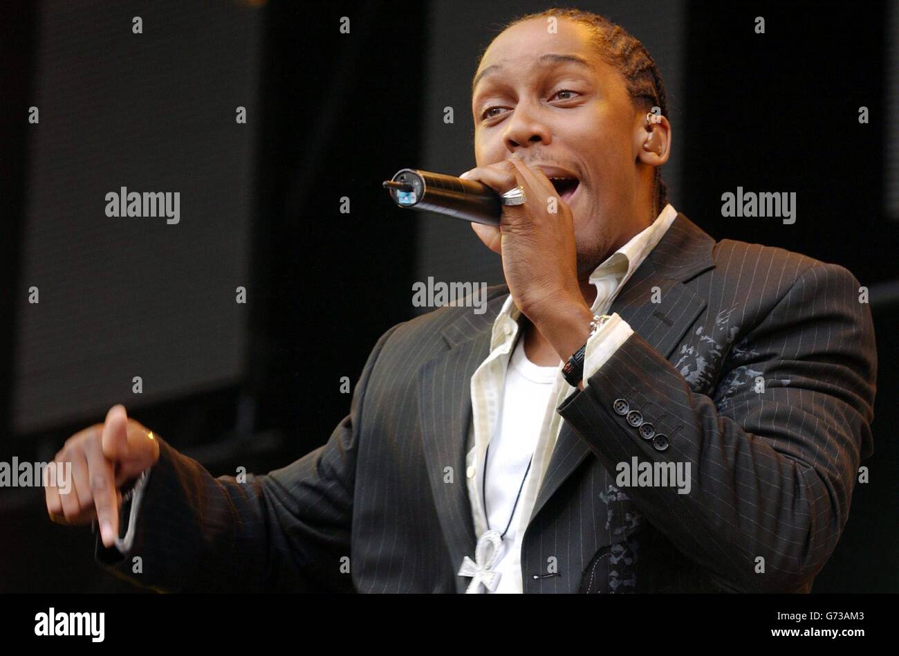 Lemar - Party in the Park Stock Photo - Alamy