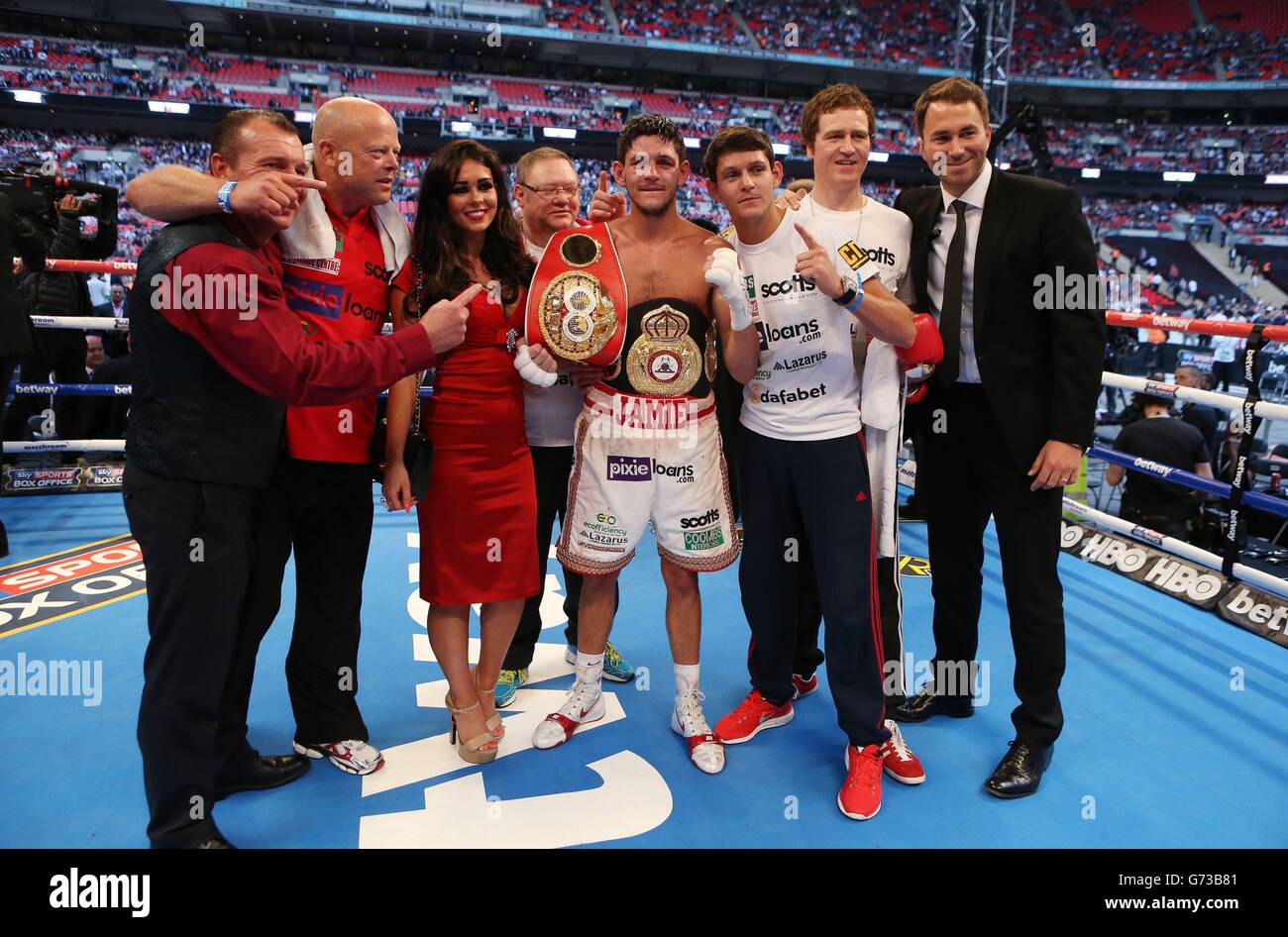 Boxing - Undercard - Wembley Arena Stock Photo - Alamy