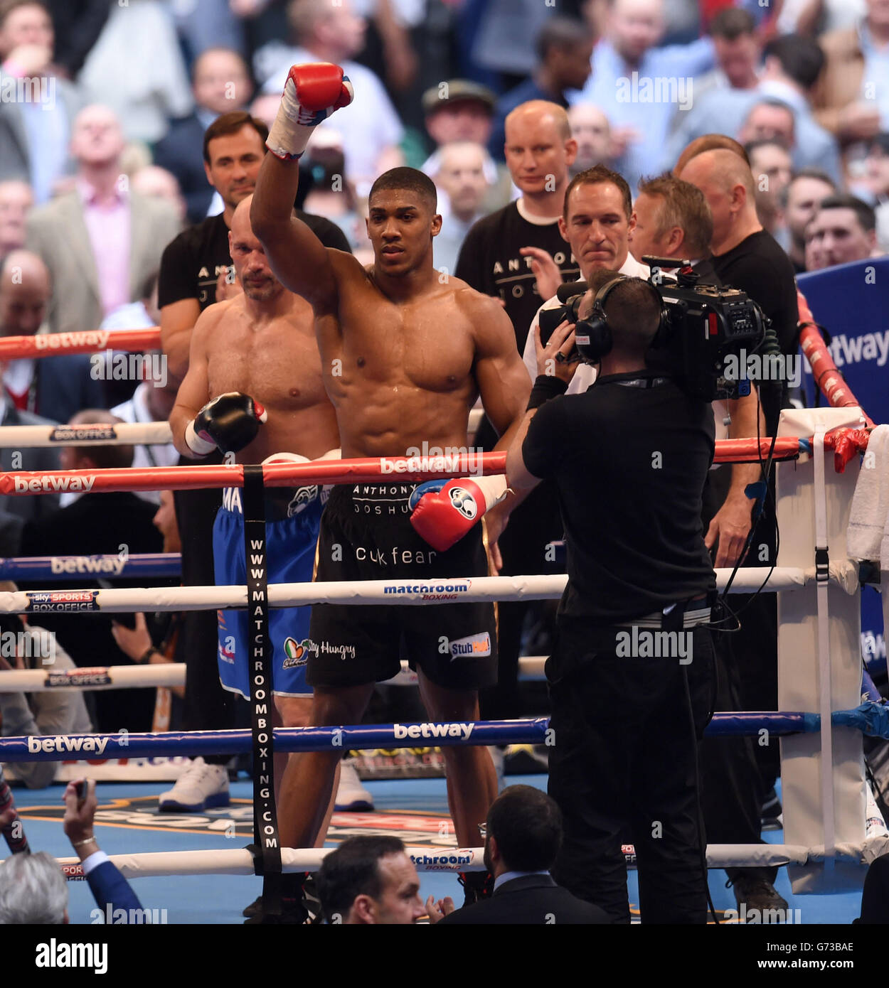 Boxing - Undercard - Wembley Stadium Stock Photo - Alamy