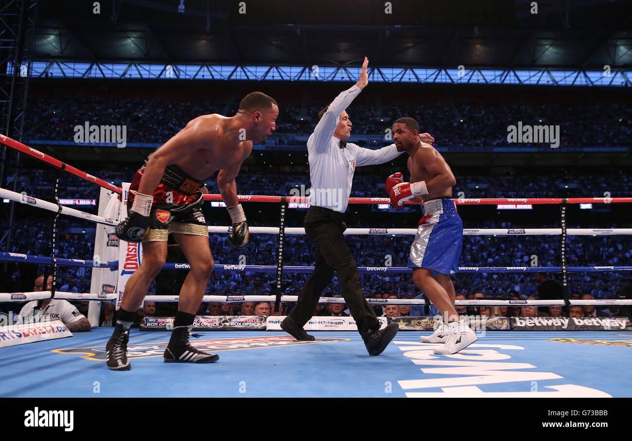 Boxing - Undercard - Wembley Arena Stock Photo - Alamy