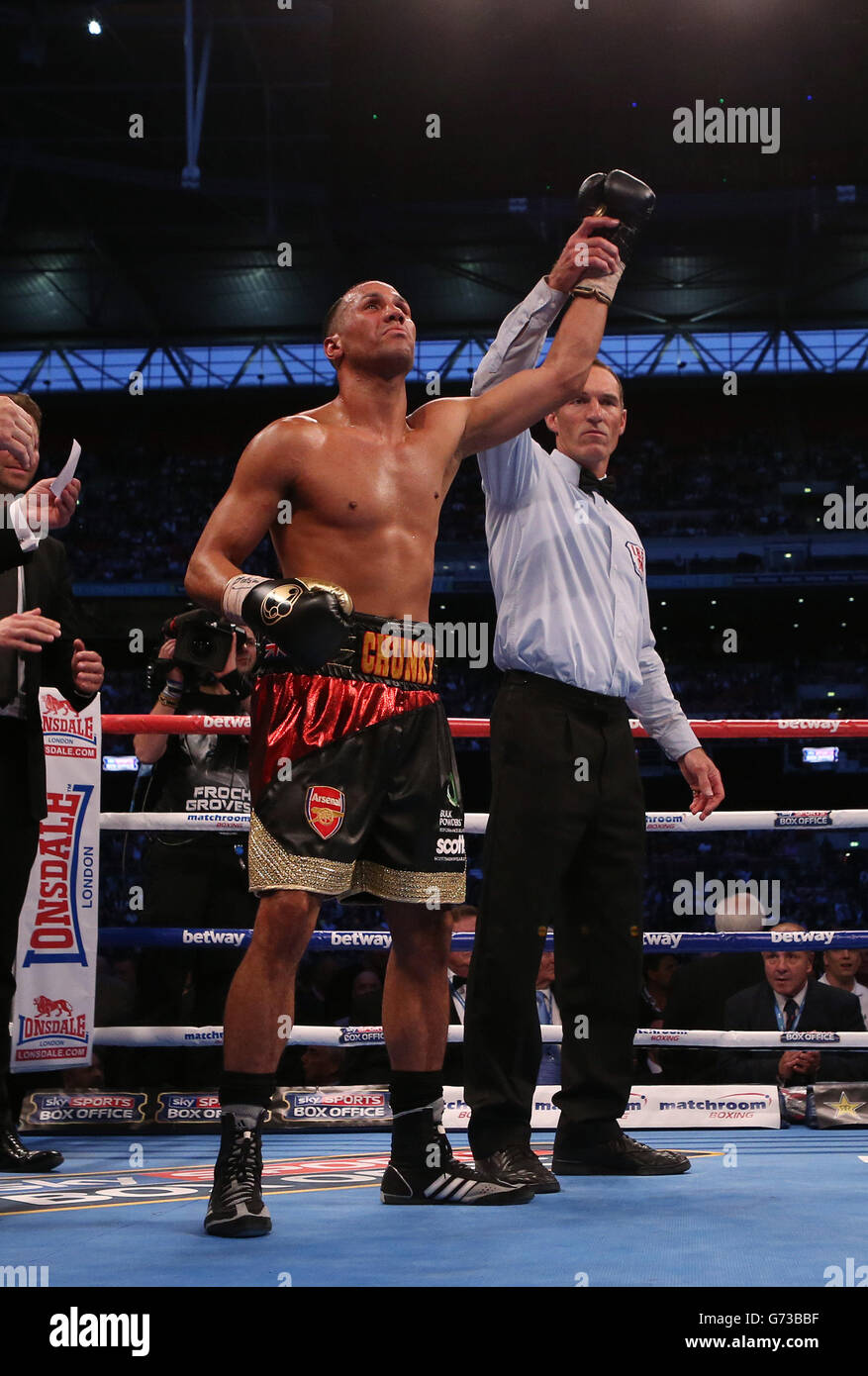 Boxing - Undercard - Wembley Arena Stock Photo - Alamy