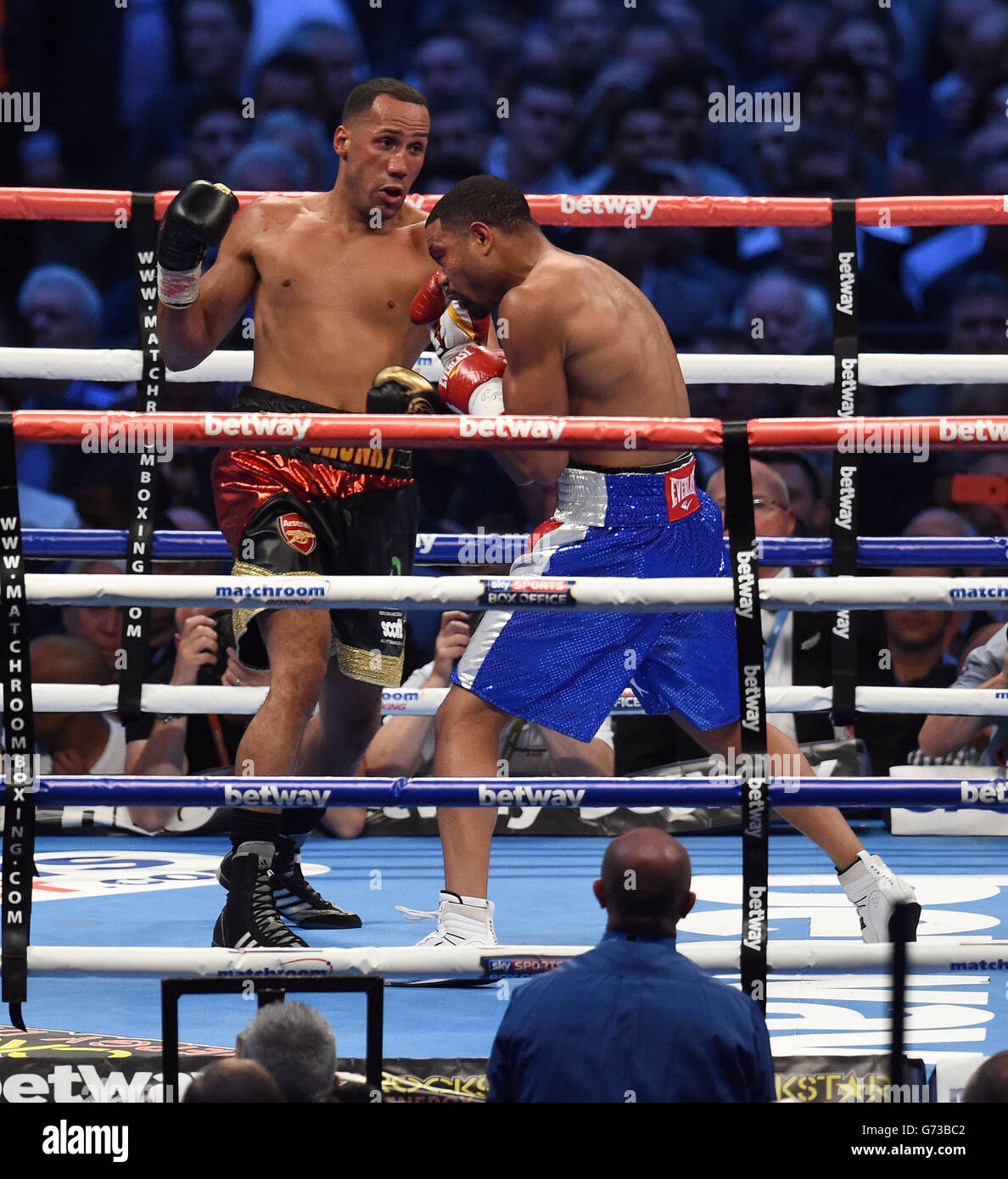 Boxing - Undercard - Wembley Stadium Stock Photo - Alamy