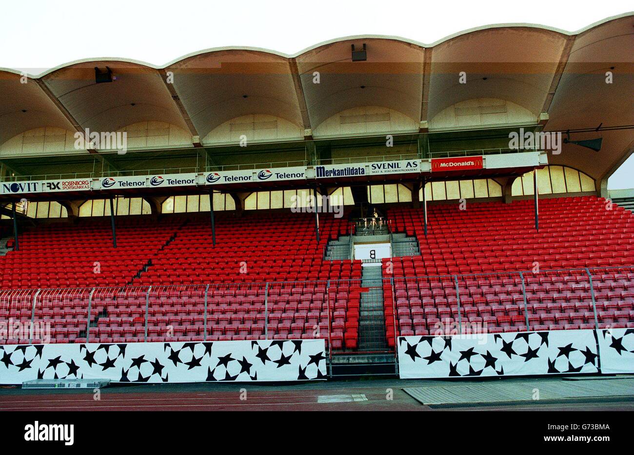 Soccer - UEFA Champions League - Rosenborg BK v AC Milan Stock Photo ...