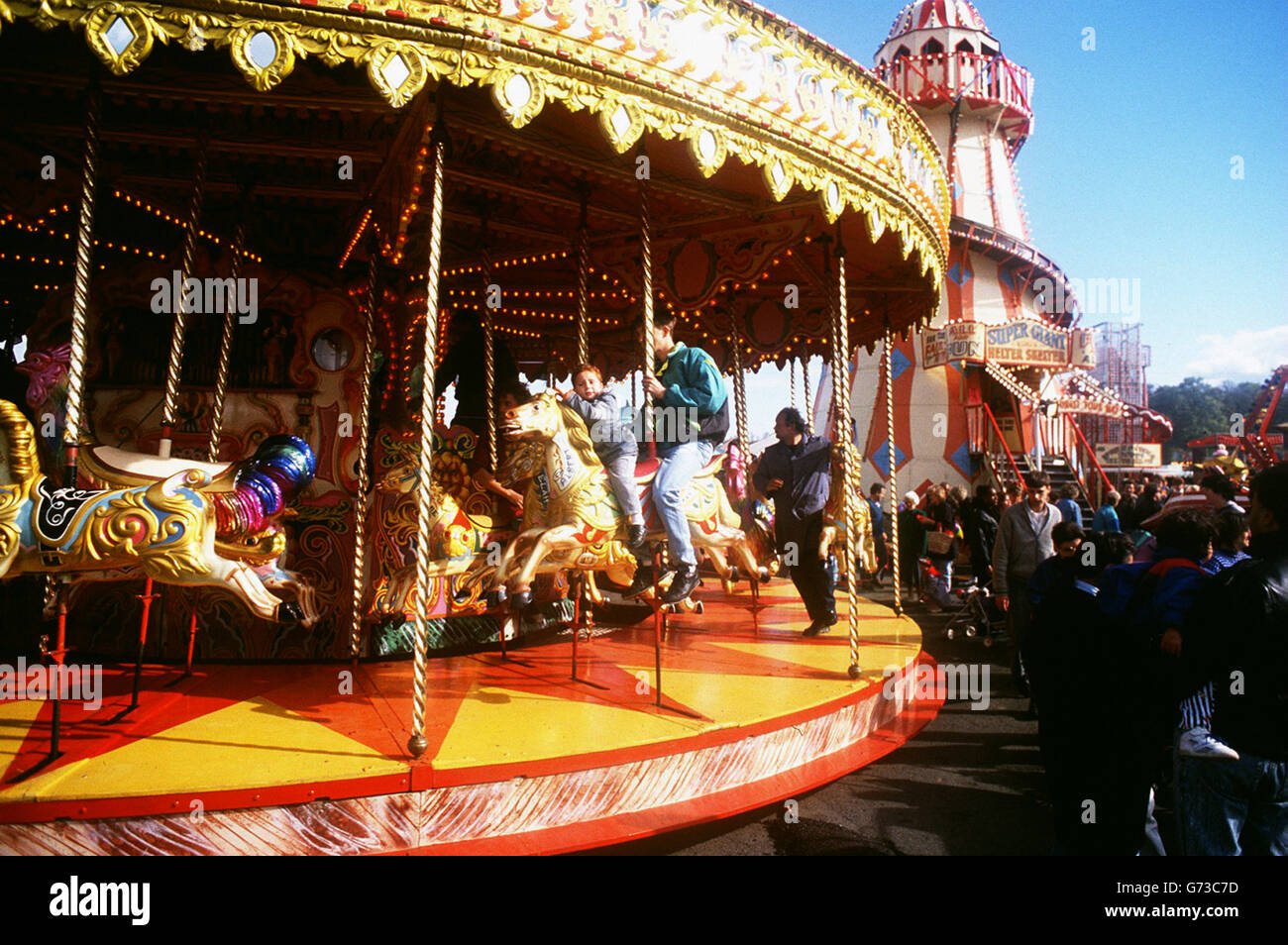Customs and Traditions, Goose Fair. Goose Fair, Nottingham Stock Photo ...