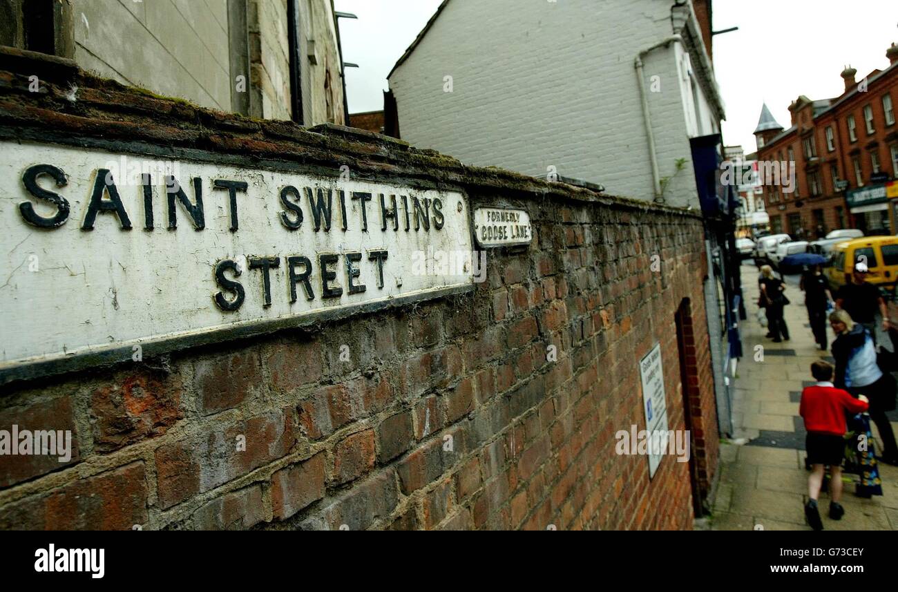 Saint swithins hi-res stock photography and images - Alamy