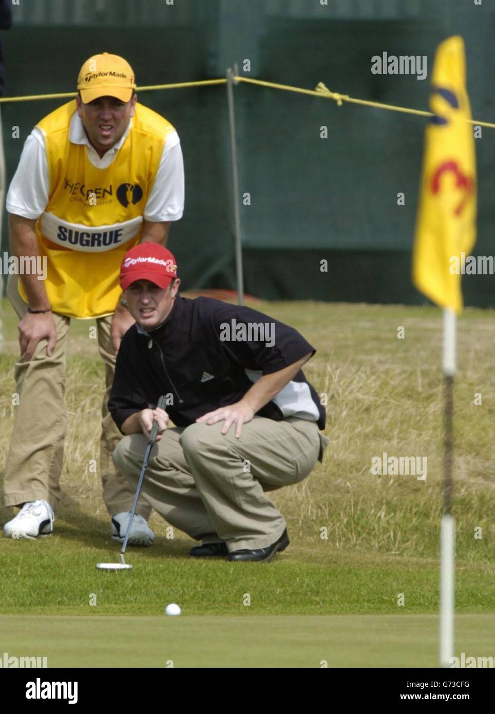 Irelands daniel sugrue and caddie hi-res stock photography and images ...